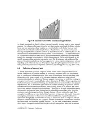 Design of Different Types of Corrugated Board Packages Using Finite Element Tools | PDF