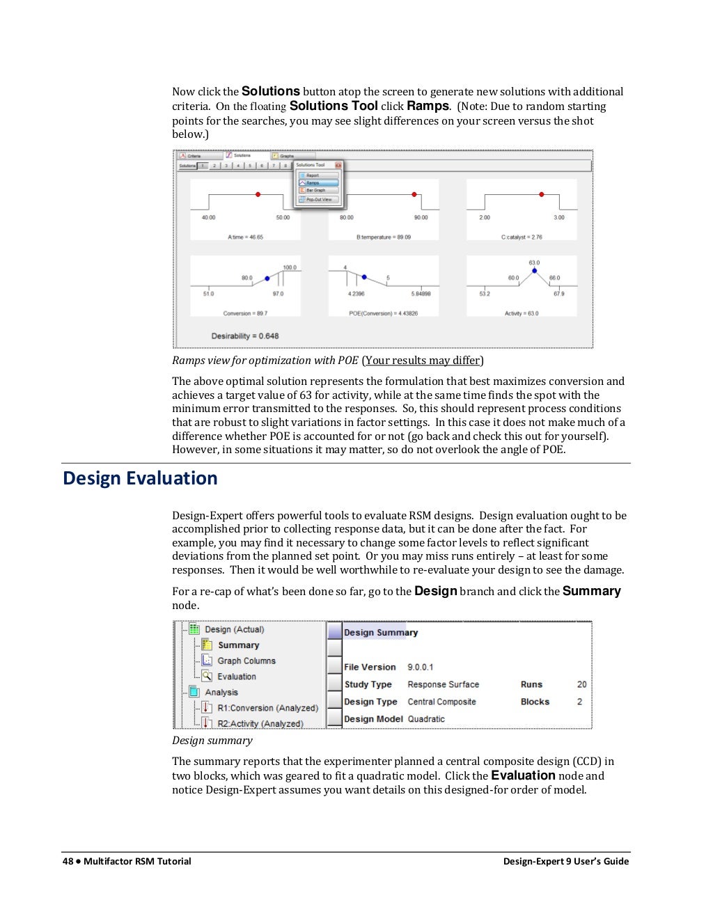 Design expert 9 tutorials 2015