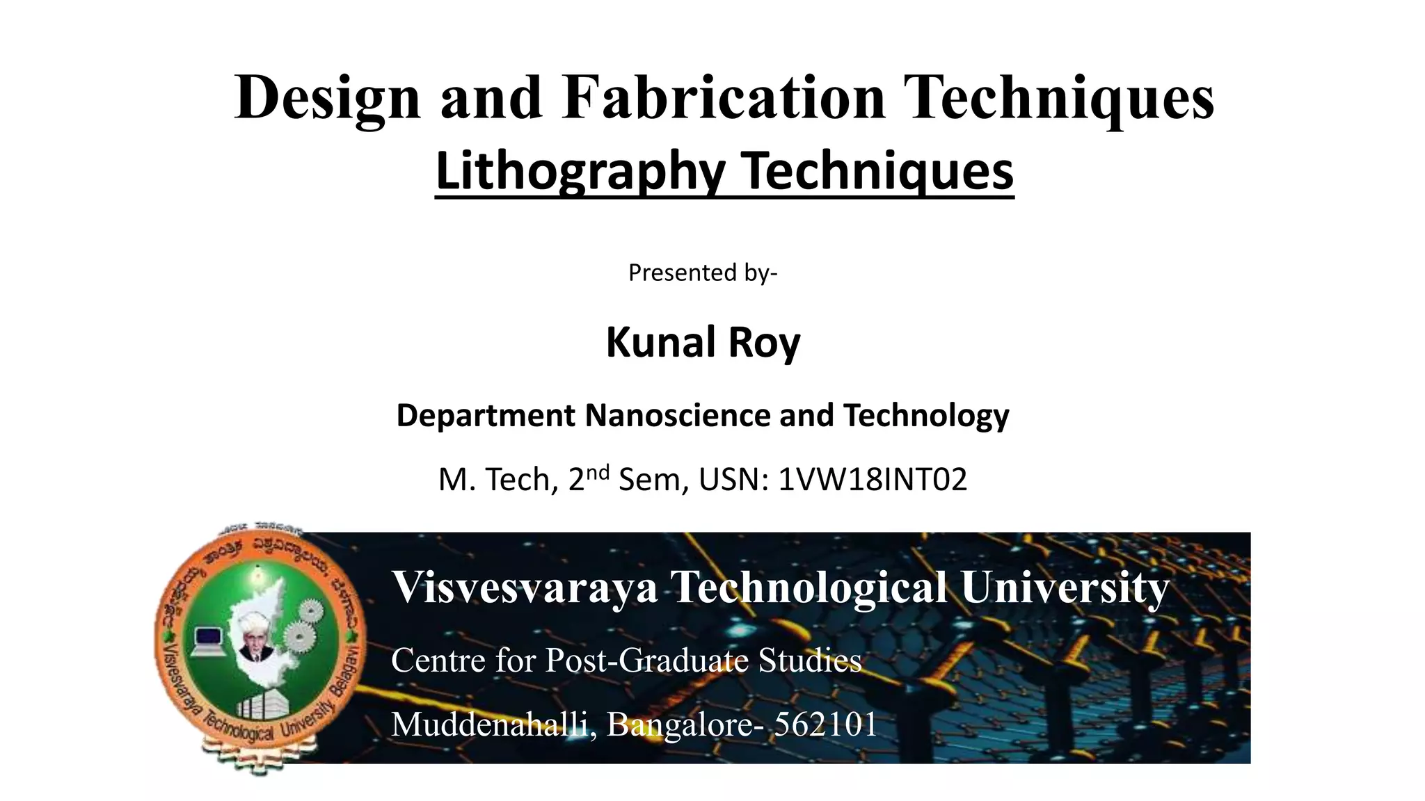 Lithography basics` | PPTX
