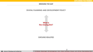 Design for Inclusivity: Urban Design Strategies for the Urban Poor at ...