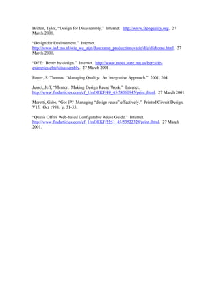 Design For Reuse | PDF