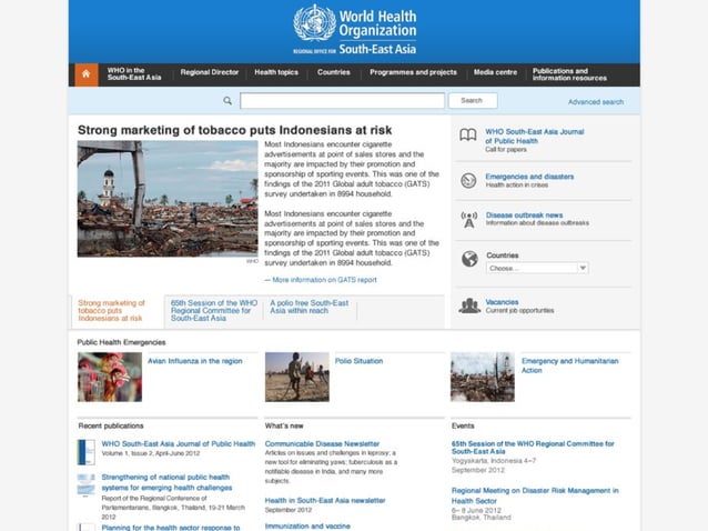 SEARO Design framework - WCC | PPT