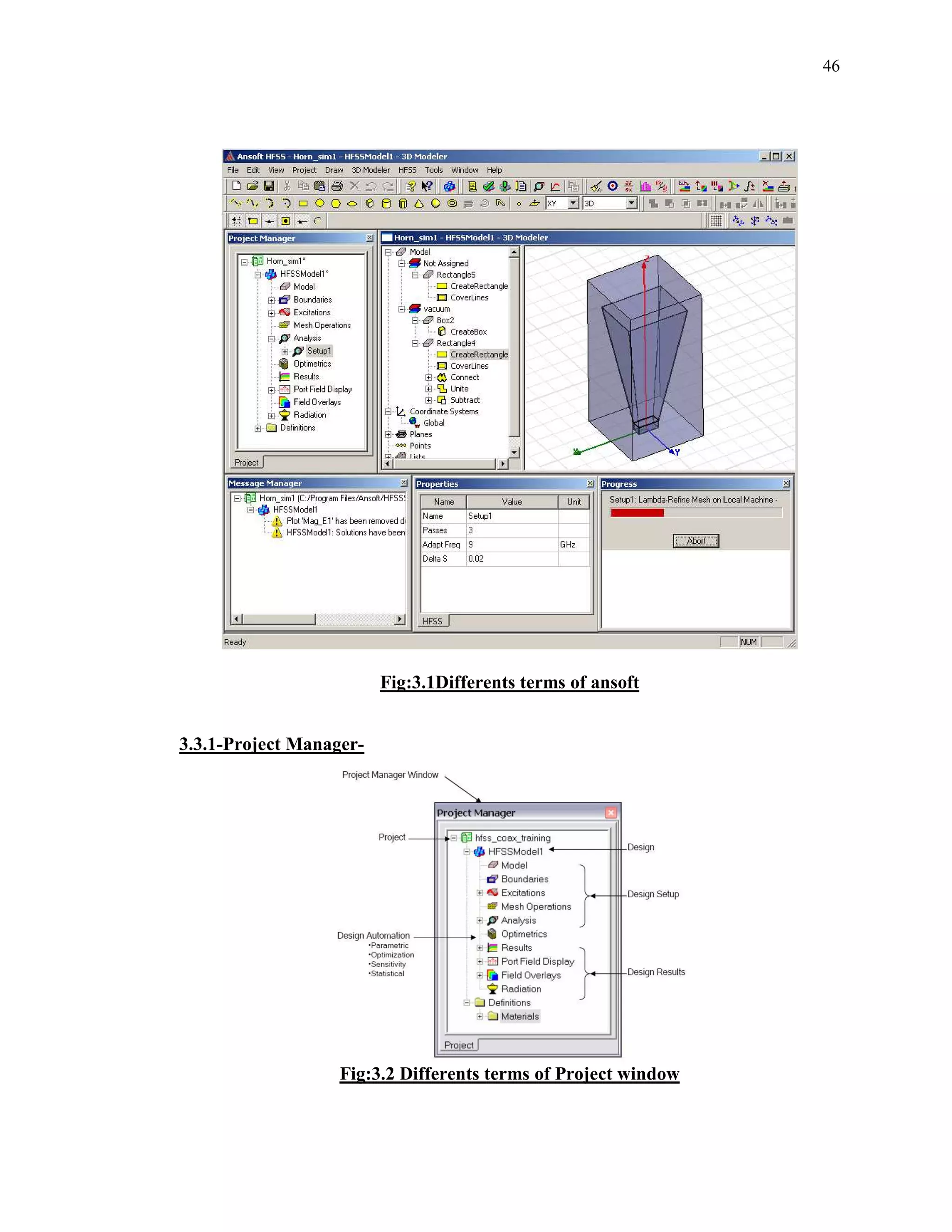 Design horn-antenna using hfss | PDF