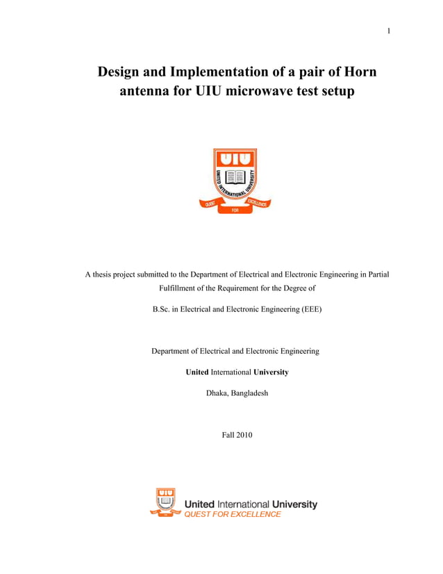 Design horn-antenna using hfss | PDF