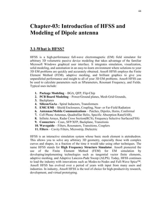 Design horn-antenna using hfss | PDF