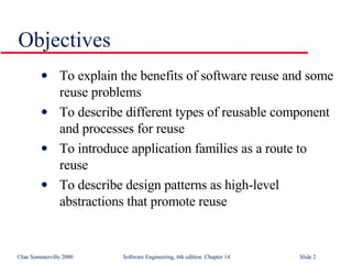 Design Issue(Reuse) in Software Engineering SE14 | PPT