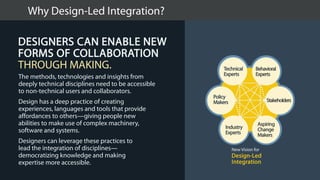 Design-Led Integration | PPT