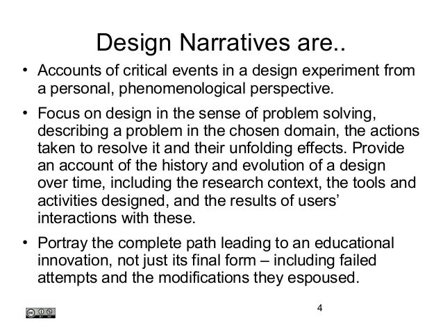 Design narratives