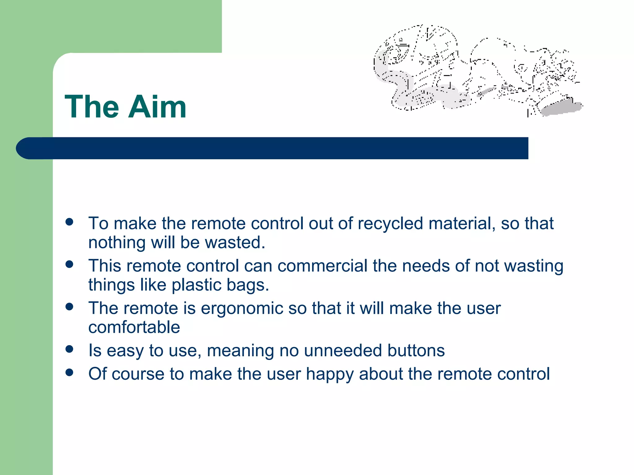 Design Of A Remote Control | PPT