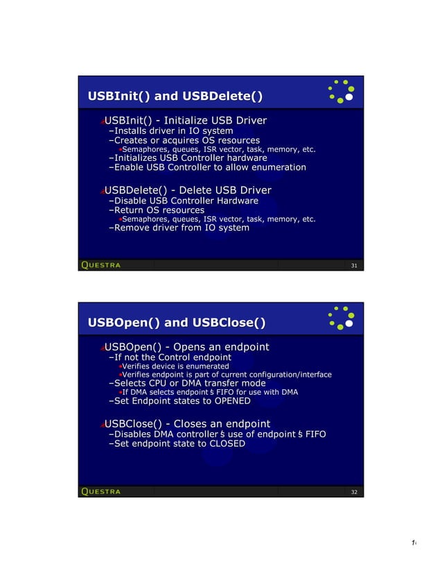 Design Of A Usb Device Driver (Overview) | PDF | Operating Systems ...