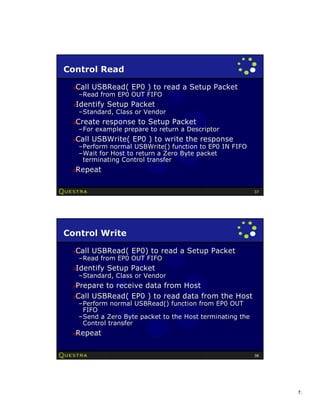 Design Of A Usb Device Driver (Overview) | PDF | Operating Systems ...