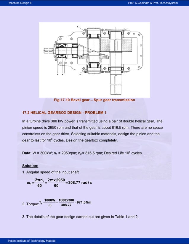 Design of-gear-box | PDF | Physics | Science