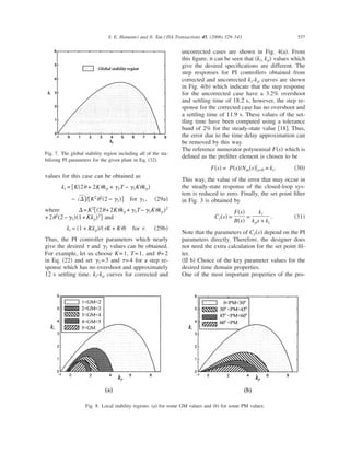 Design of PI controllers for achieving time and frequency domain ...