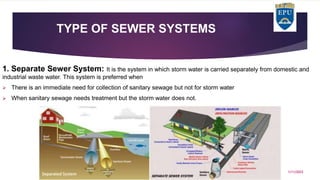 Design of Sanitary Sewer System | PPTX