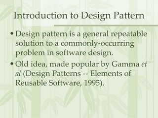 Design Pattern | PPT