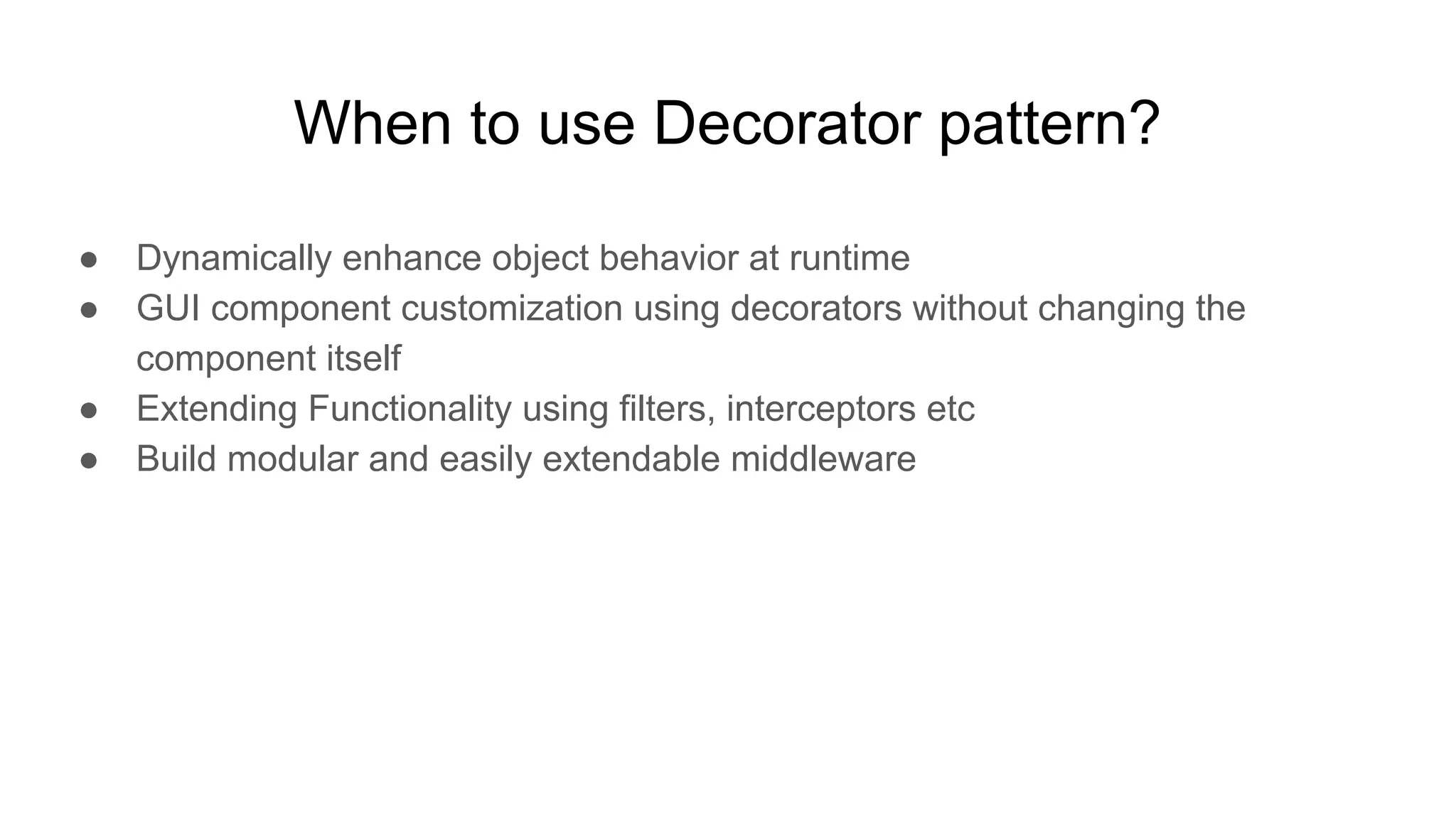 Benefits Of Using Software Design Patterns And When To Use Design Pattern Ppt