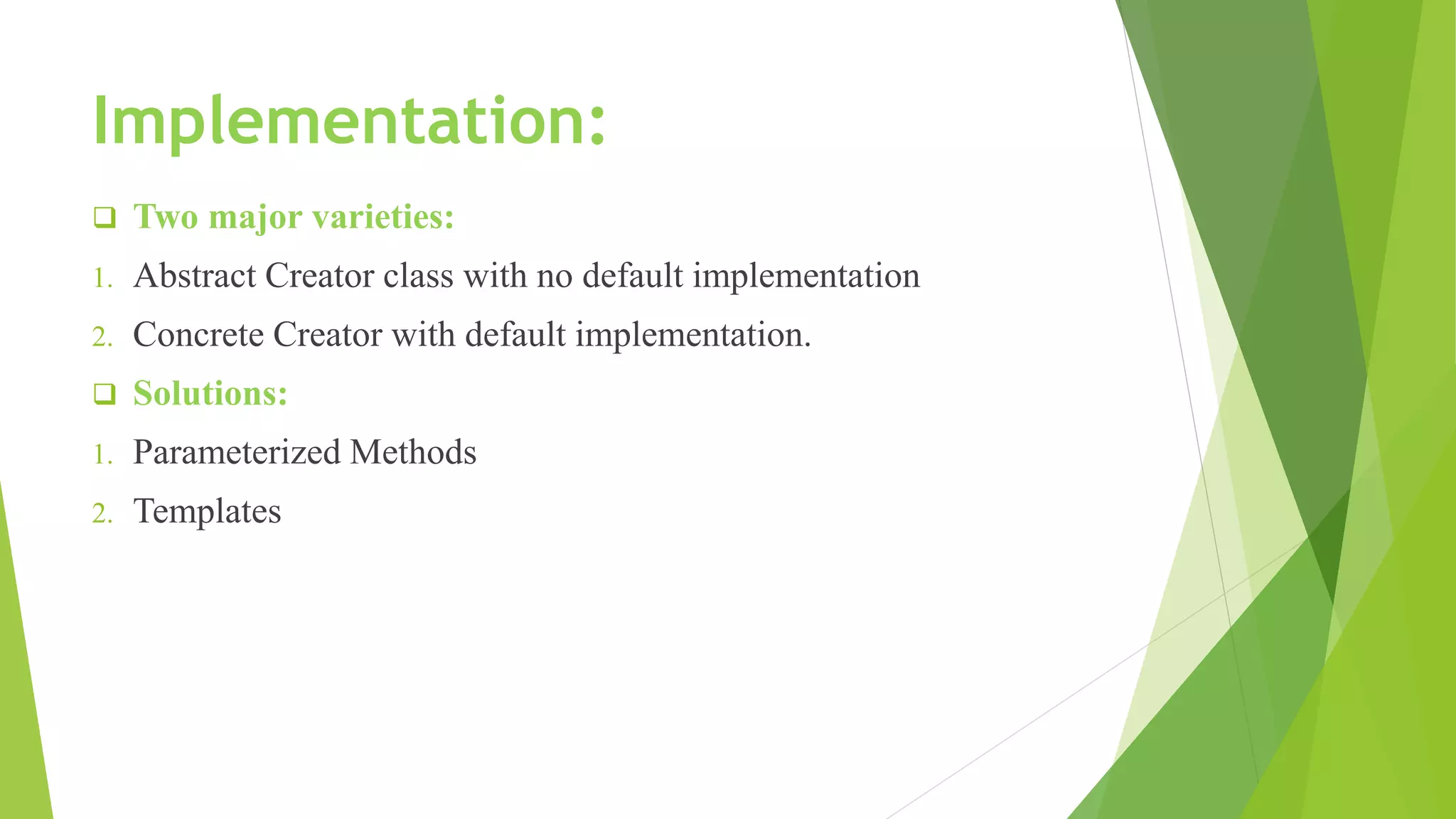 Design Pattern Presentation Pptx Programming Languages Computing