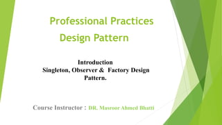 Design pattern-presentation | PPTX