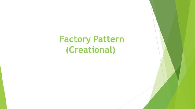 Design Pattern Presentation Pptx Programming Languages Computing