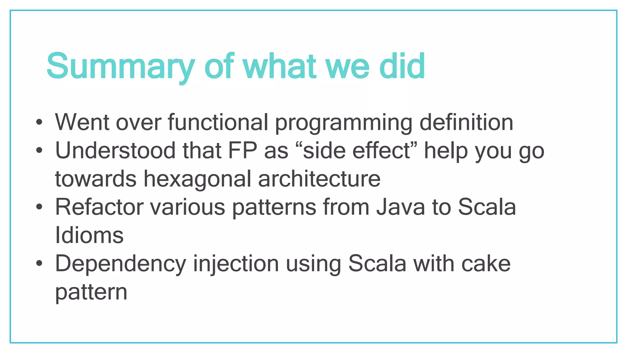 Design pattern-refactor-functional | PPT