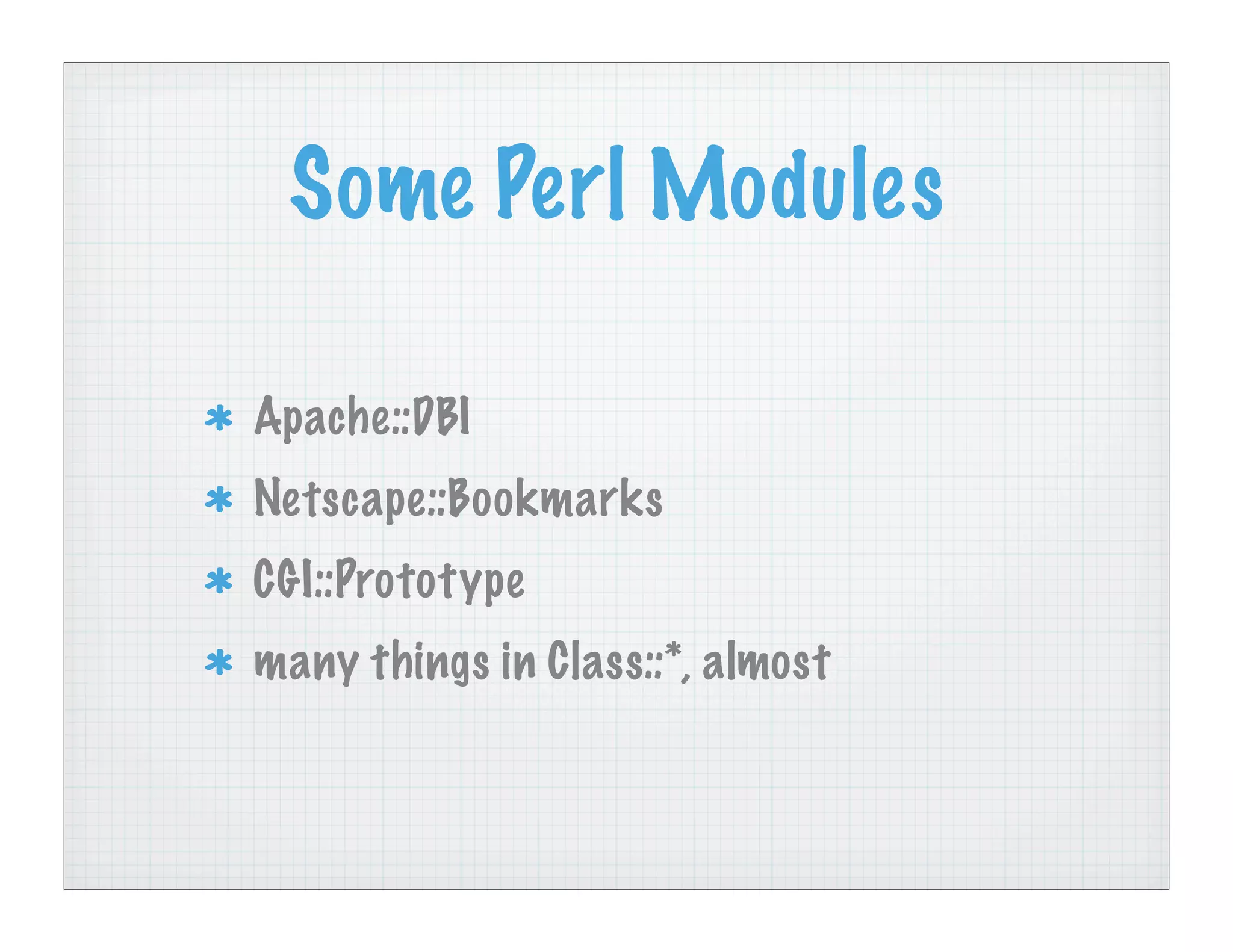Design Patterns in Perl (Grand Rapids Perl Mongers, 2006) | PPT Design Patterns in Perl (Grand Rapids Perl Mongers, 2006) | PPT