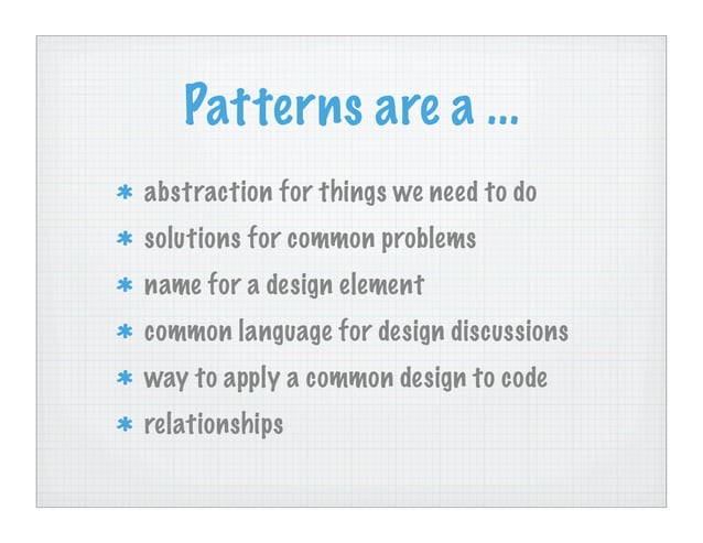 Design Patterns in Perl (Grand Rapids Perl Mongers, 2006) | PPT Design Patterns in Perl (Grand Rapids Perl Mongers, 2006) | PPT