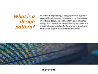 Why Design Patterns Are Important In Software Engineering | PPT