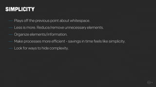 Design Philosophy | PDF
