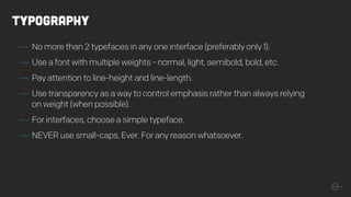 Design Philosophy | PDF