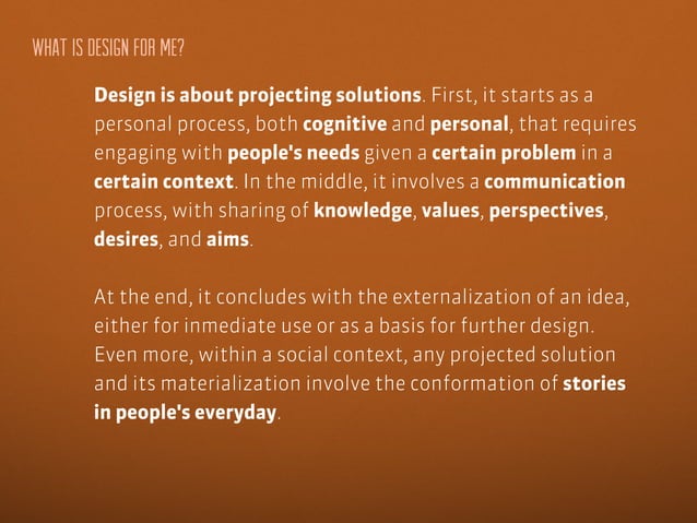 My Design Philosophy | PDF