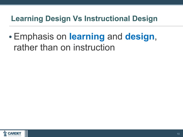 Usable Representations of Learning Design | PPT