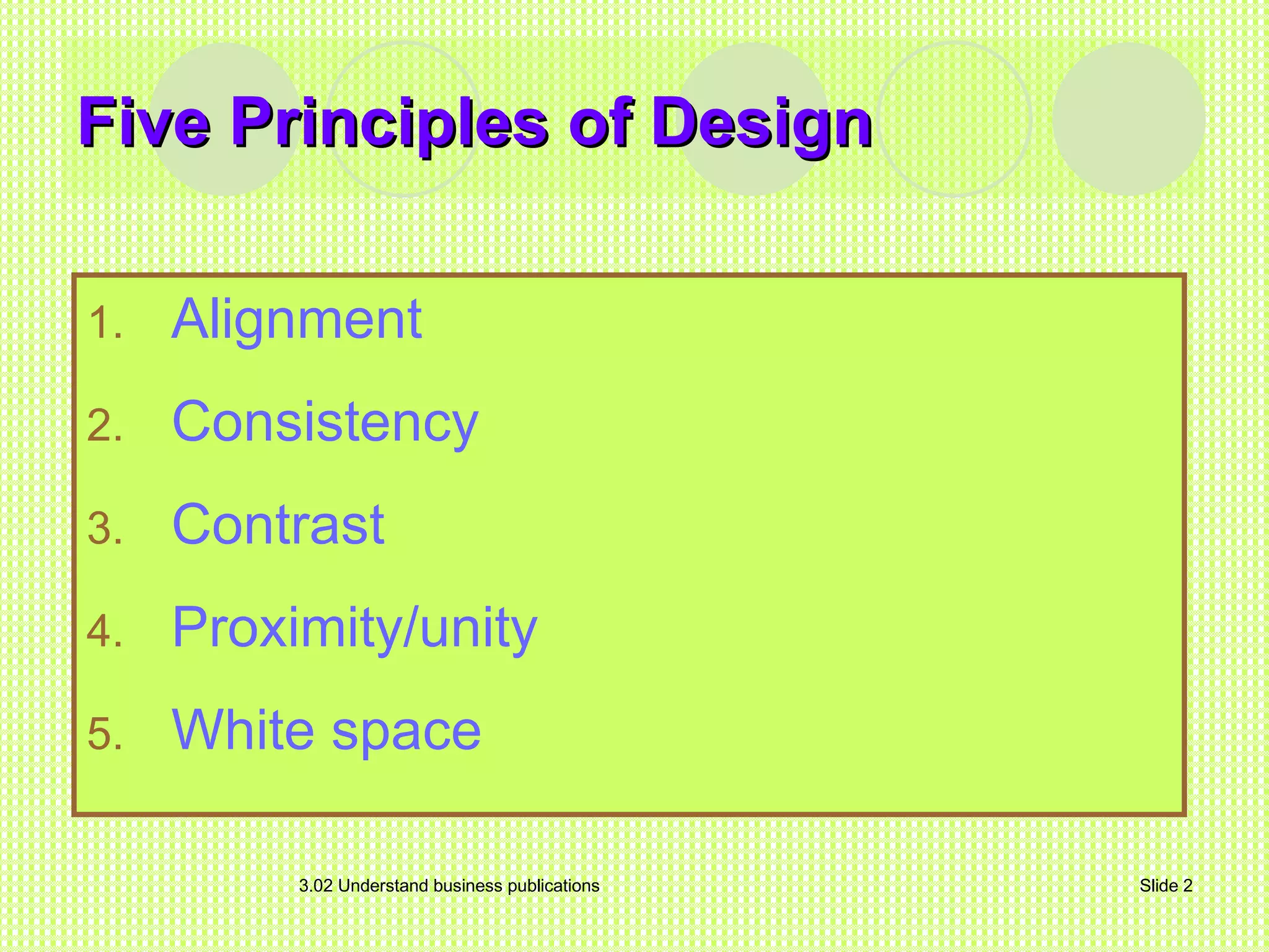Design Principles | PPT