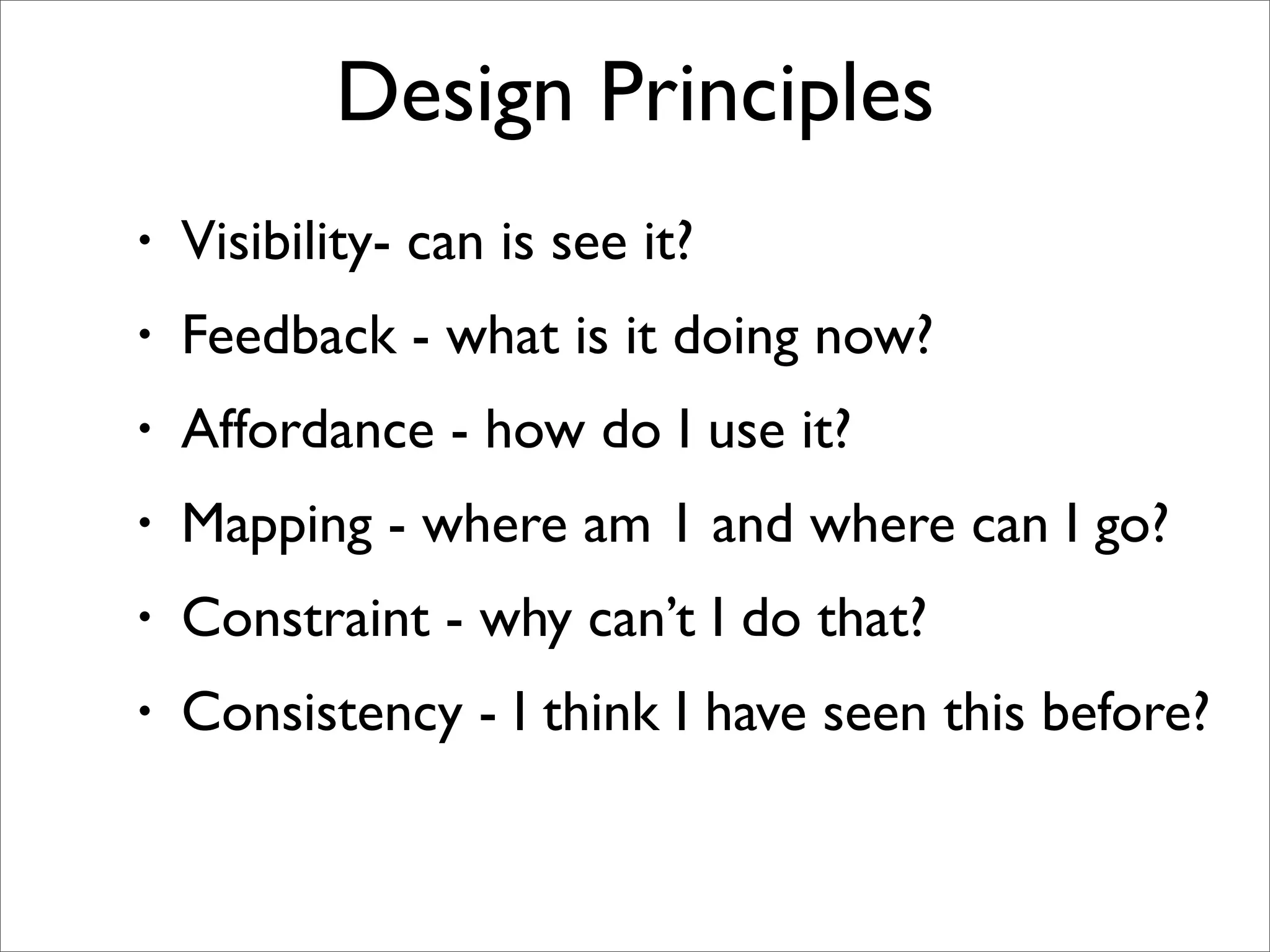 Design Principles | PDF