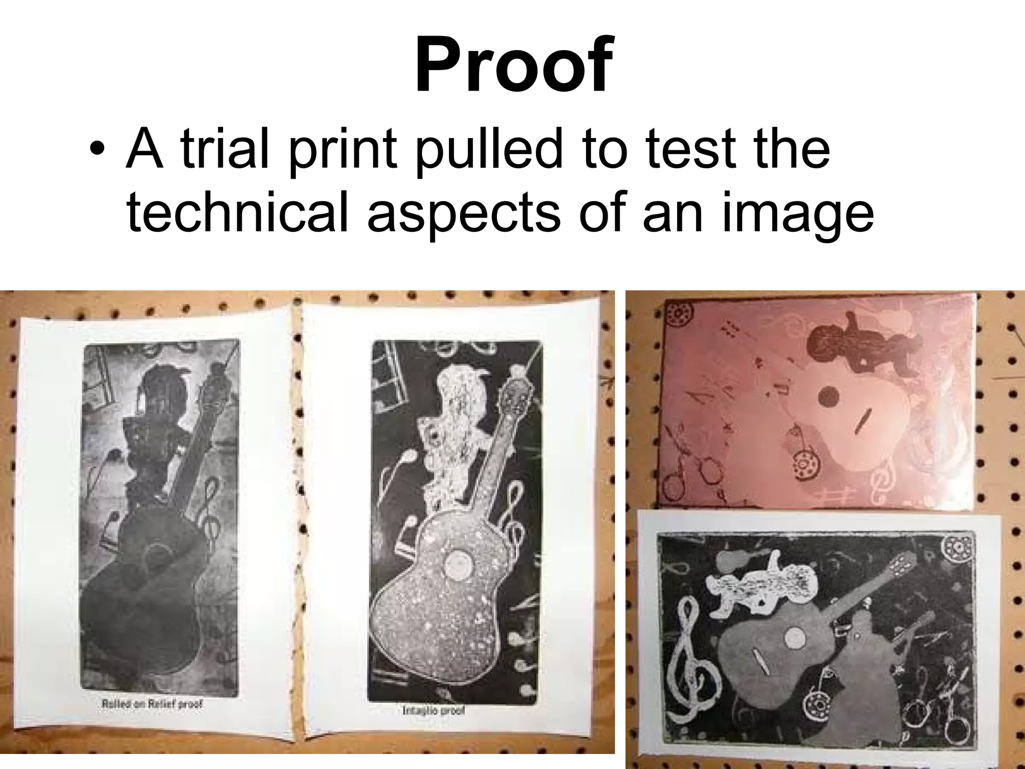 Design Printmaking Terms Pics | PPT