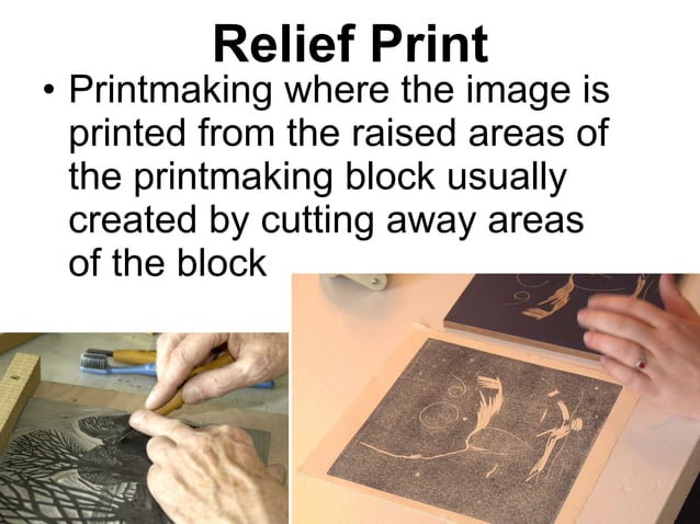 Design Printmaking Terms Pics | PPT