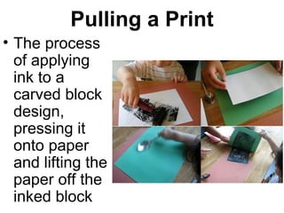 Design printmaking terms pics | PPT
