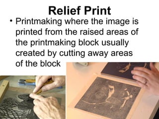 Design printmaking terms pics | PPT