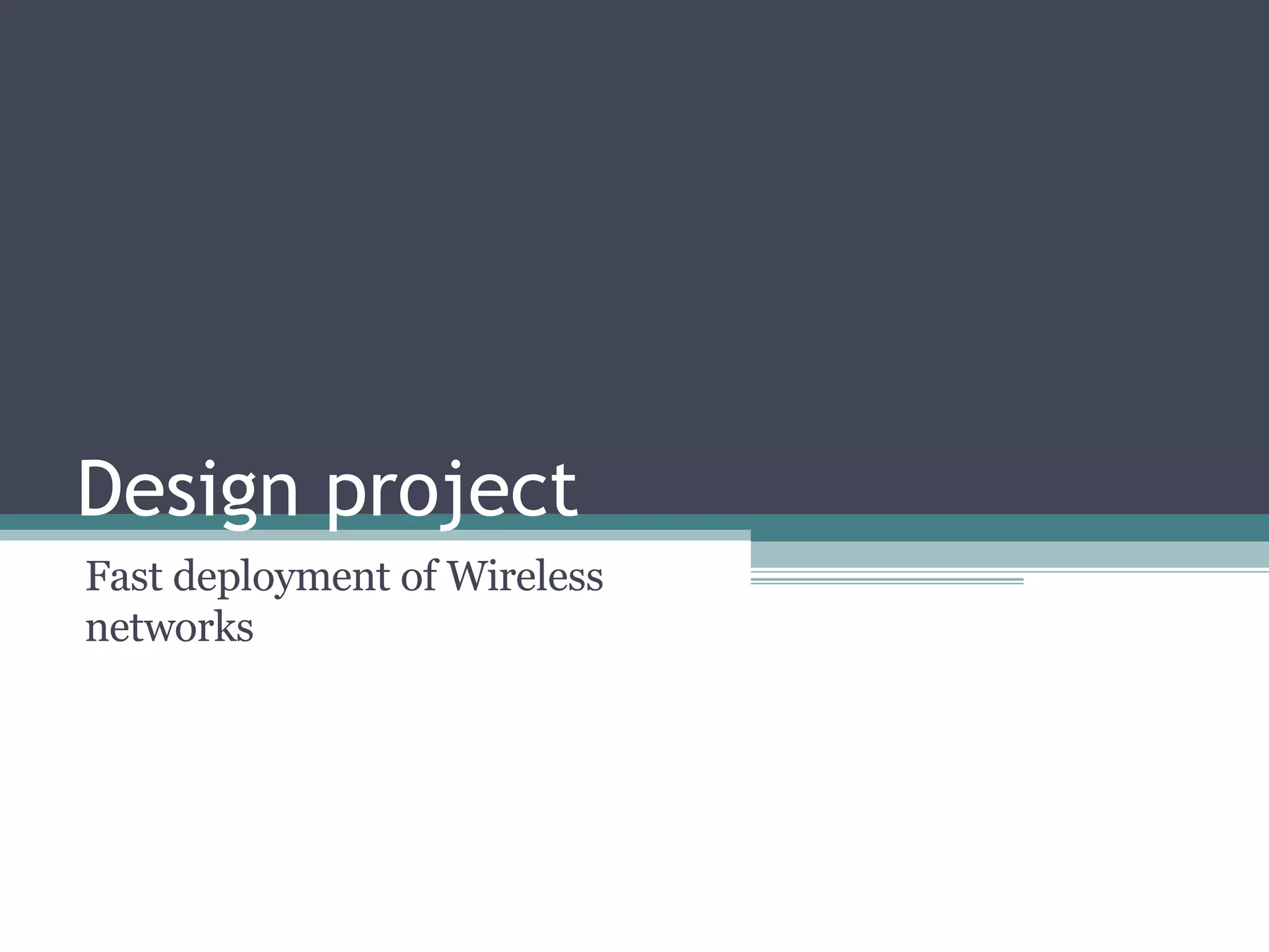 Design Project | PPT