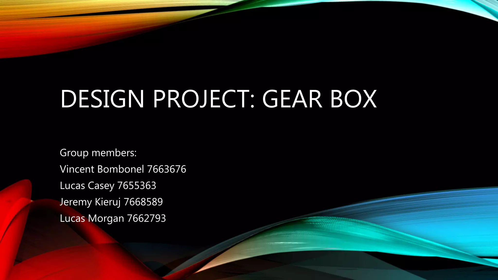 Design project | PPT