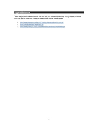 Design project one - brief - 1 a only | PDF