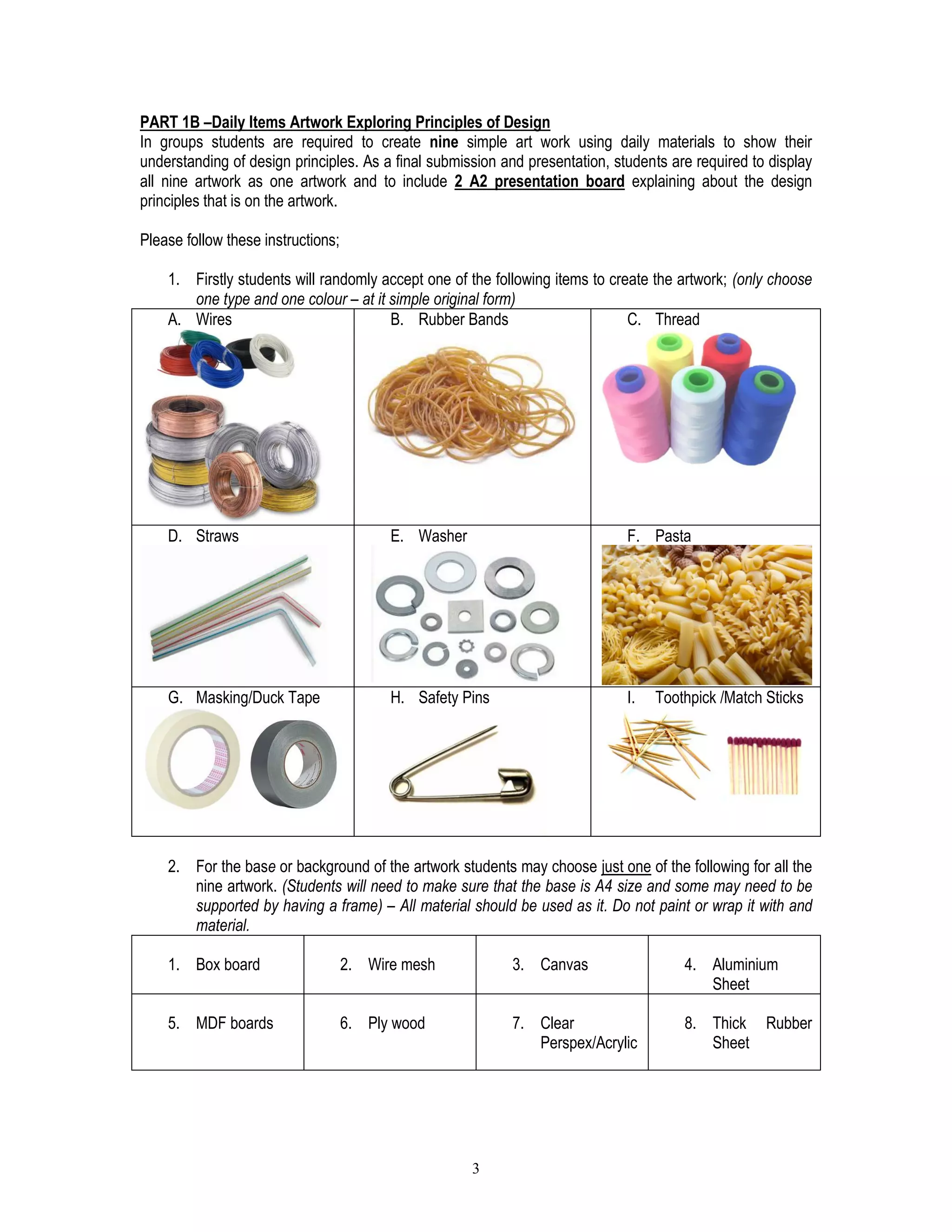 Design project one - brief- feb intake (2) | PDF