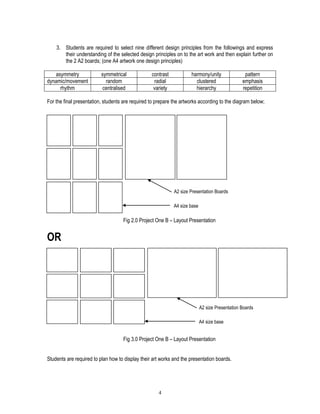 INTRO TO DESIGN #1A & #1B FULL BRIEF | PDF