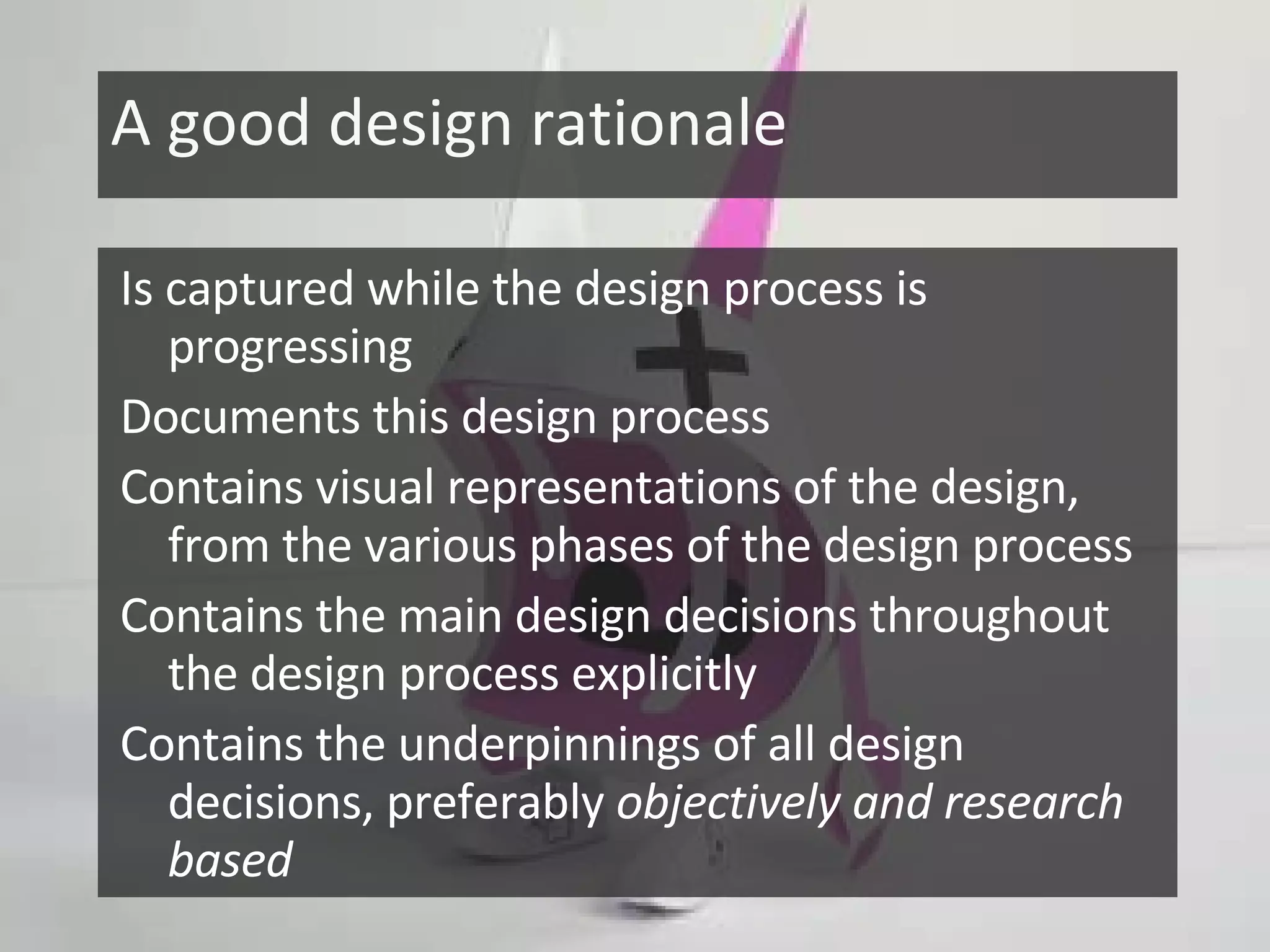0708 Design Rationale (Introduction) | PPT
