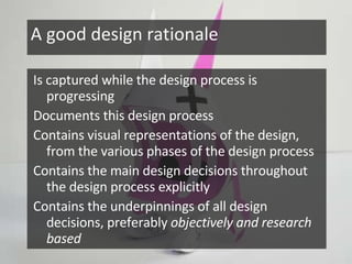 0708 Design Rationale (Introduction) | PPT