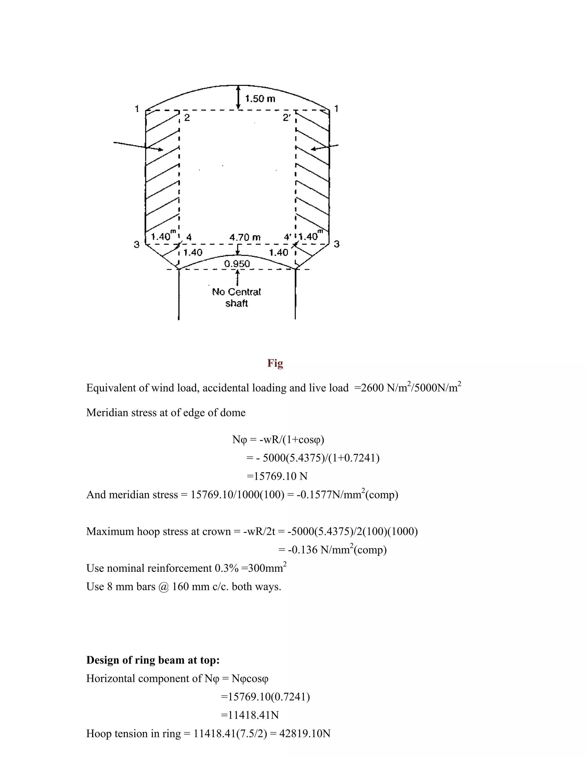 Design rcc-over-head-tank | PDF