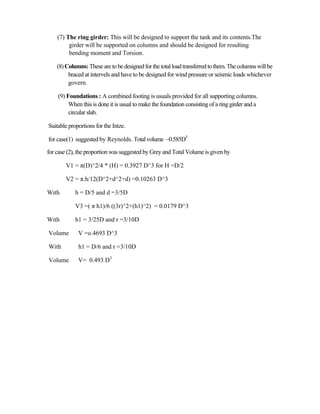 Design rcc-over-head-tank | PDF