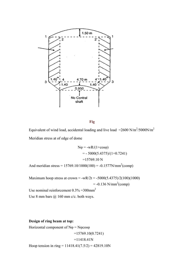 Design rcc-over-head-tank | PDF
