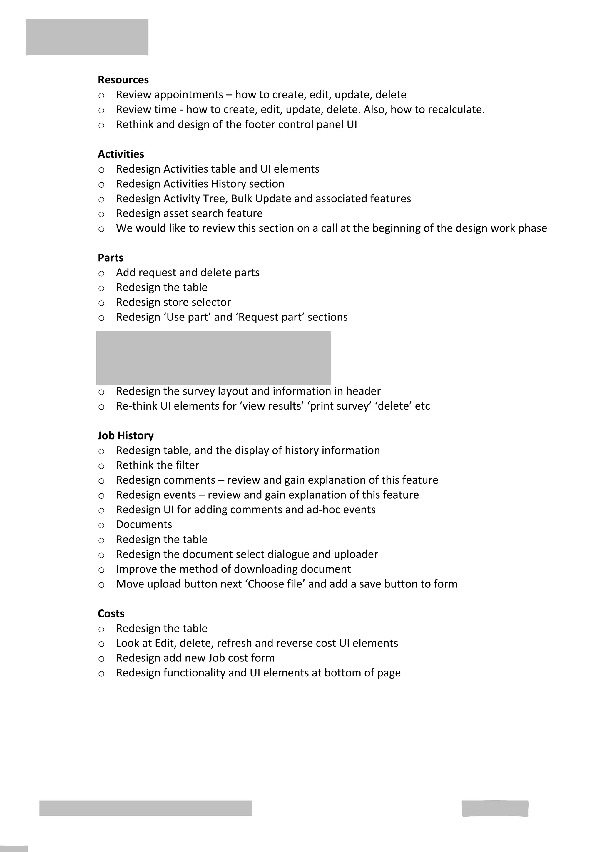 UI Design Spec | PDF