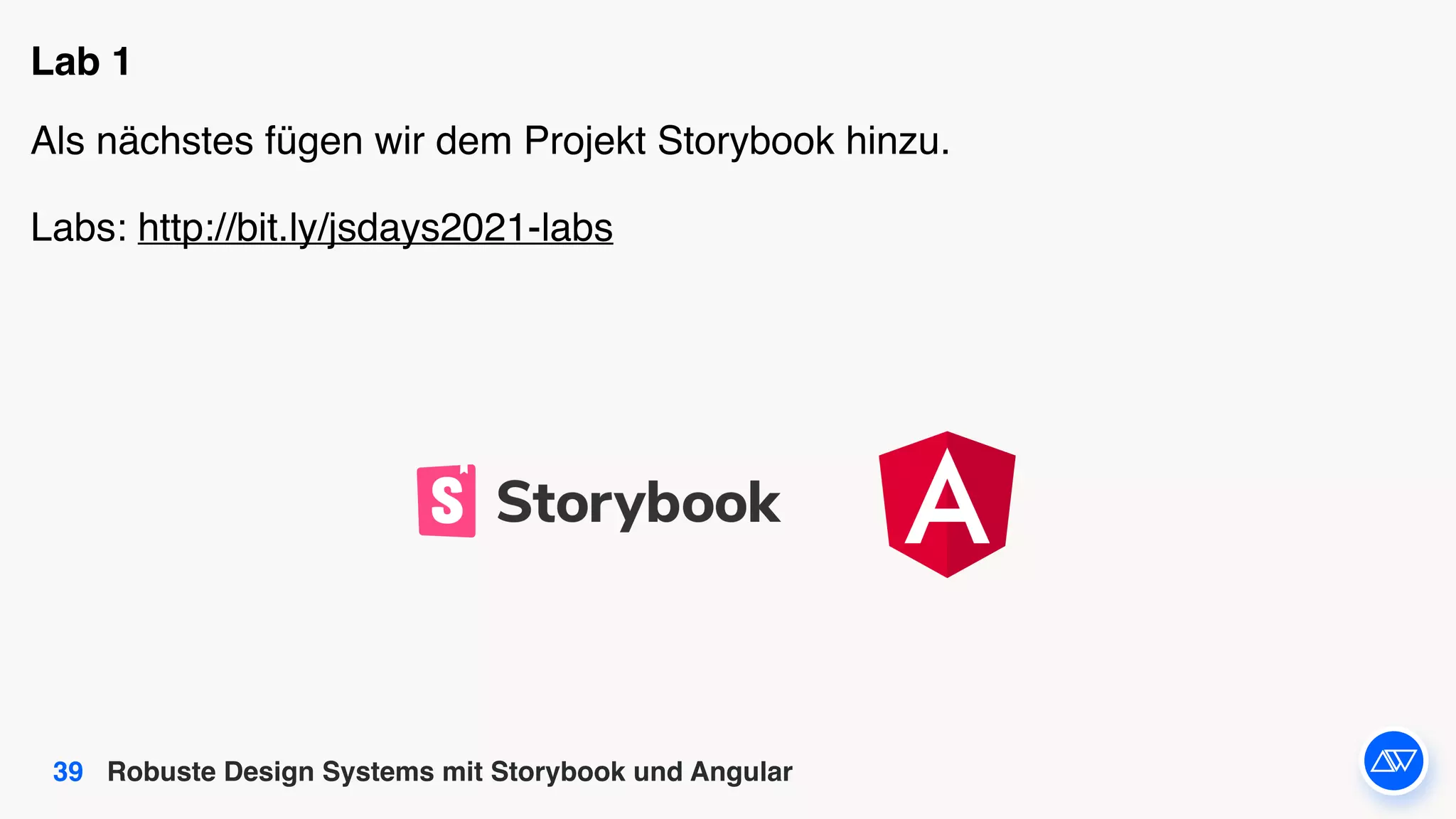 Robuste Design Systems mit Storybook und Angular | PPT