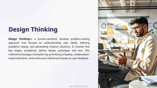 Design Thinking: User-Centric Innovation | PPTX